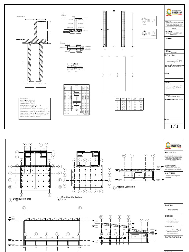 24 Planos Estructurales Pdf Ingeniería Estructural