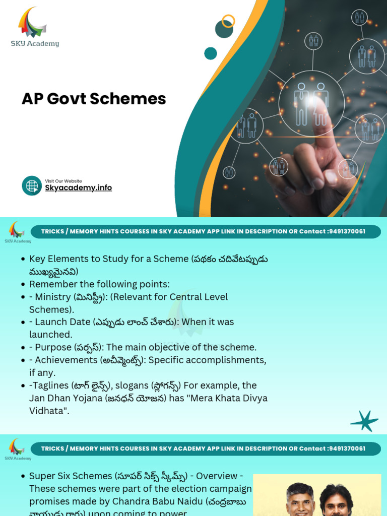 AP State Schemes 2025 | PDF
