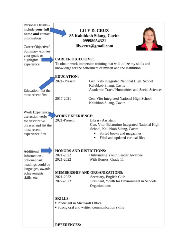 Resume and Cover Letter Sample | PDF | Linguistics