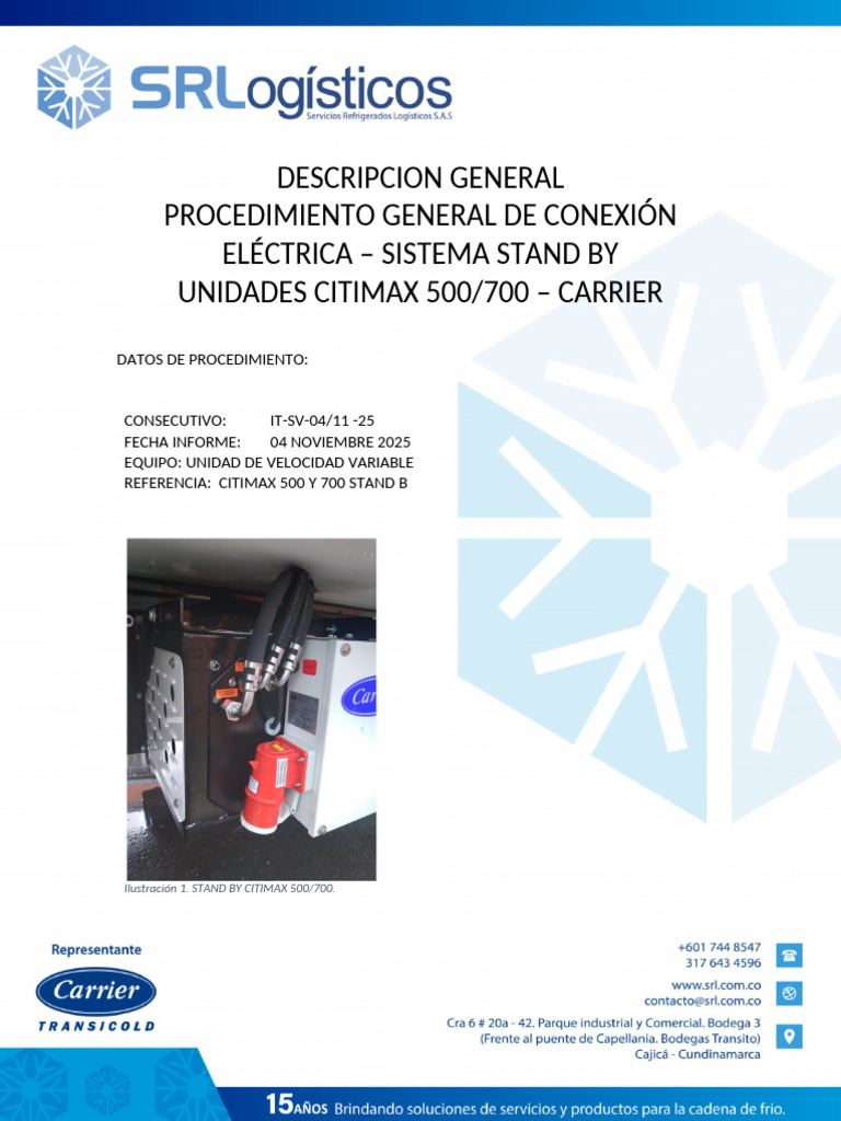 Intstructivo de Conexion Electrica Stand by Citimax 500 y 700 | PDF