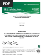 ICC-ES Report ESR-4236 for Hilti Anchors | PDF | Strength Of Materials ...