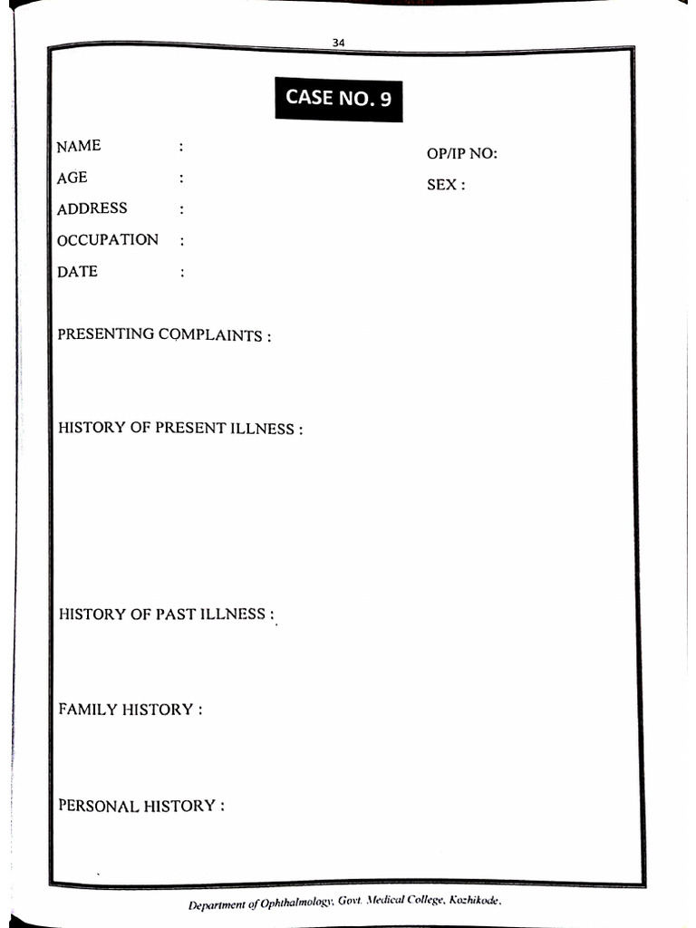 Opthal Format | PDF
