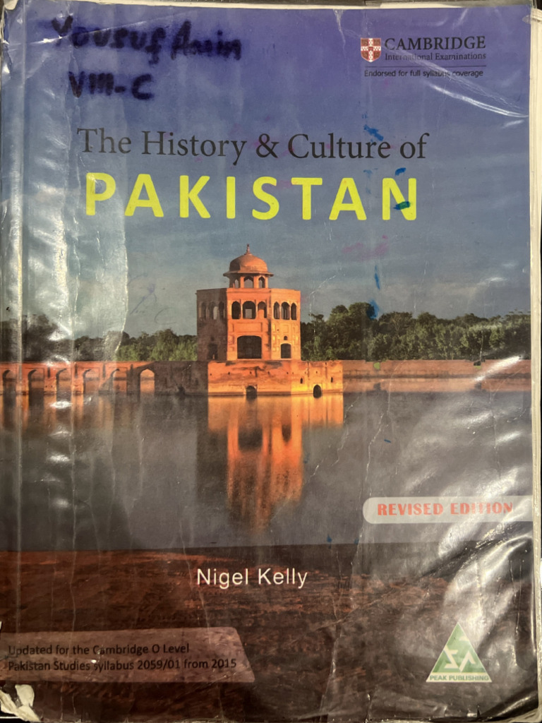 The History and Culture of Pakistan by Nigel Kelly (5th Edition) | PDF
