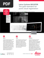 Leica Cyclone 3DR Specs Overview | PDF | Computing