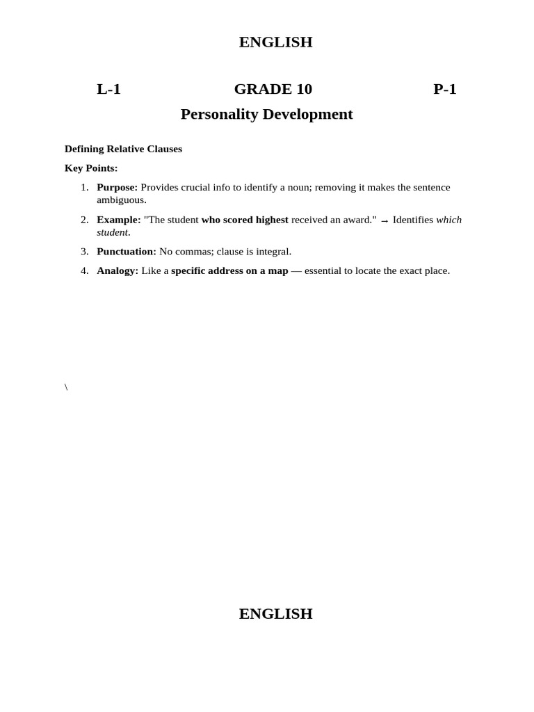 Grade 10 English Presentations | PDF | Verb | English Language