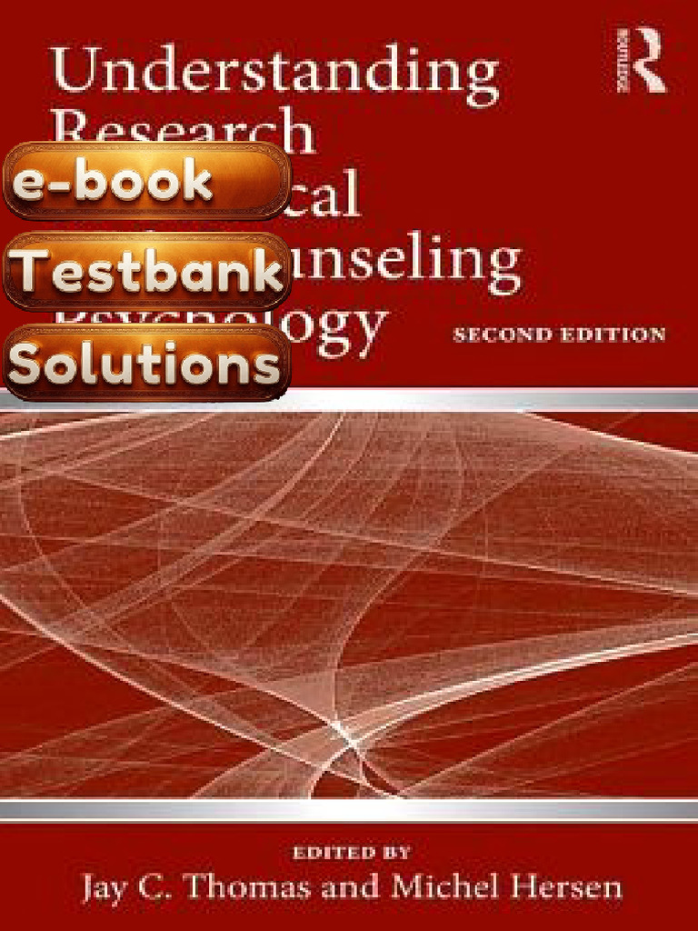 Testbank - Understanding Research in Clinical and Counseling Psychology ...