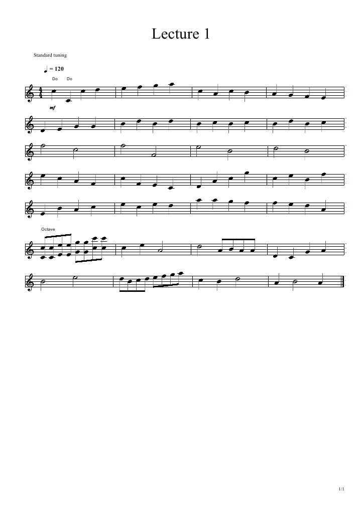 Lecture 1 | PDF