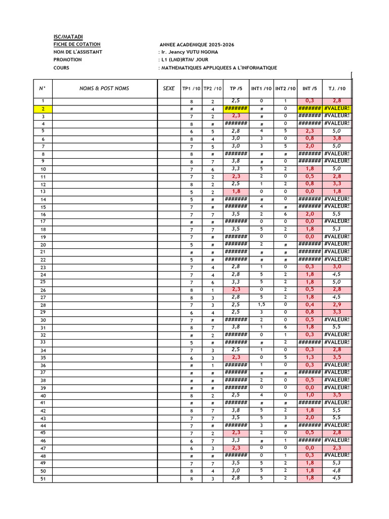Fiche de Cote Math Appli | PDF | Économie
