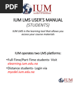 NUML LMS Student Login Guide | PDF | Password | Login