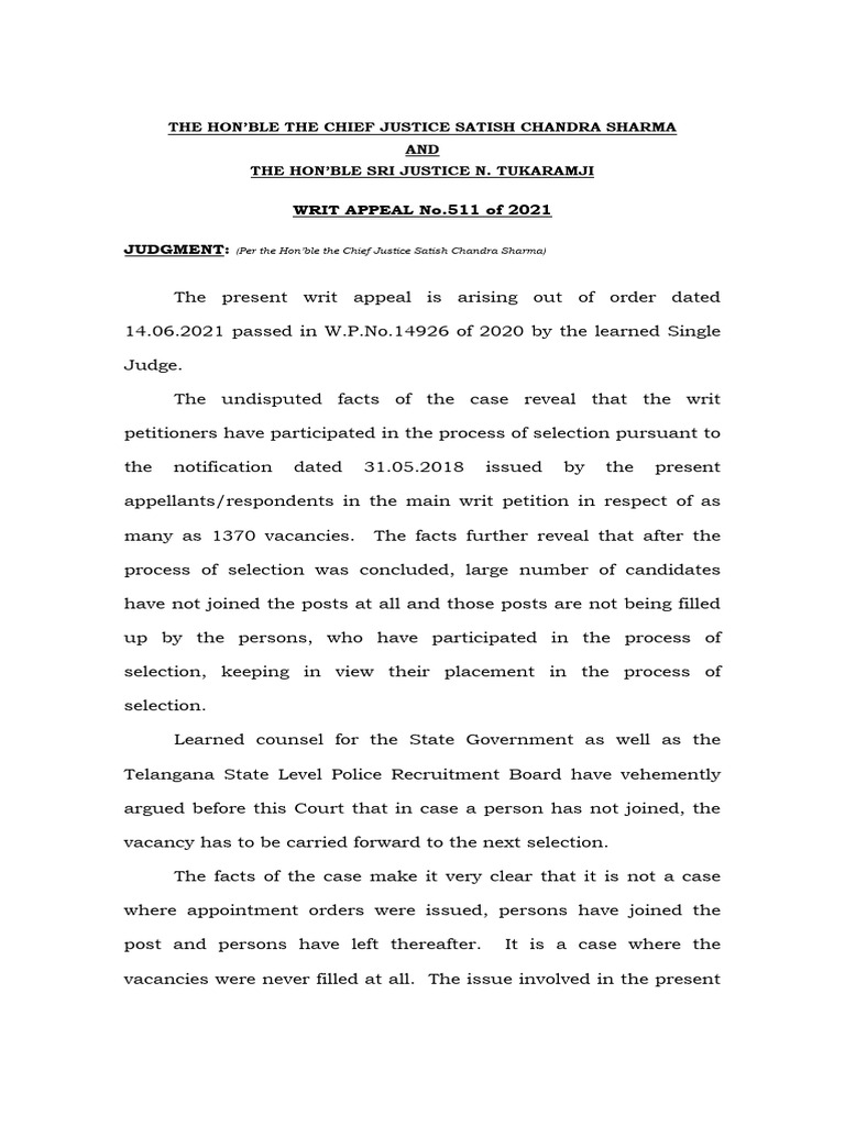 Wa 511 2021 | PDF | Appeal | Judgment (Law)