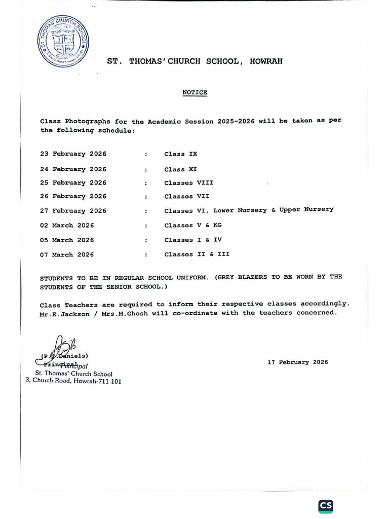 Notice... 17 February 2026 | PDF