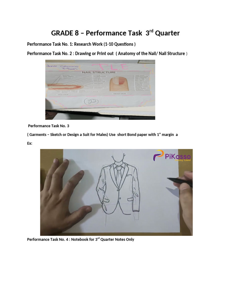Performance Task No For Grade 8 3rd Quarter | PDF