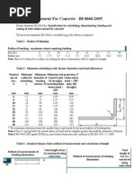 BS8666 Shape Codes: Steel Reinforcement For Concrete - BS 8666:2005 | PDF | Angle | Bracket