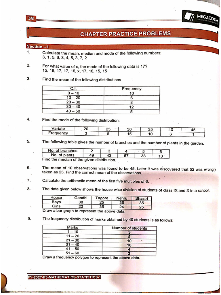 9 Statistics, Package | PDF