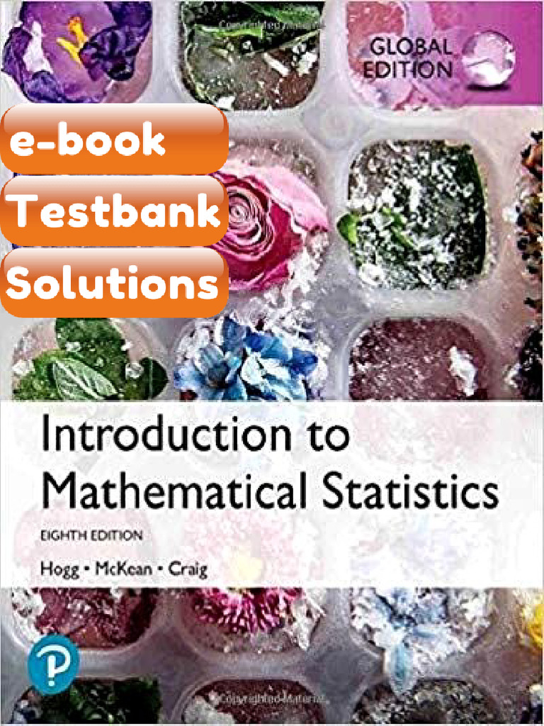 Ebook & Testbank Introduction To Mathematical Statistics Global Edition ...