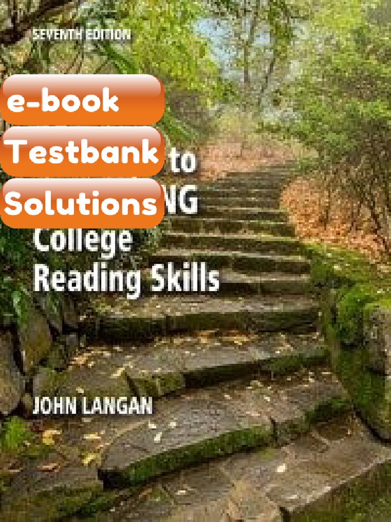 eBook & Testbank Ten Steps to Improving College Reading Skills 7th ...