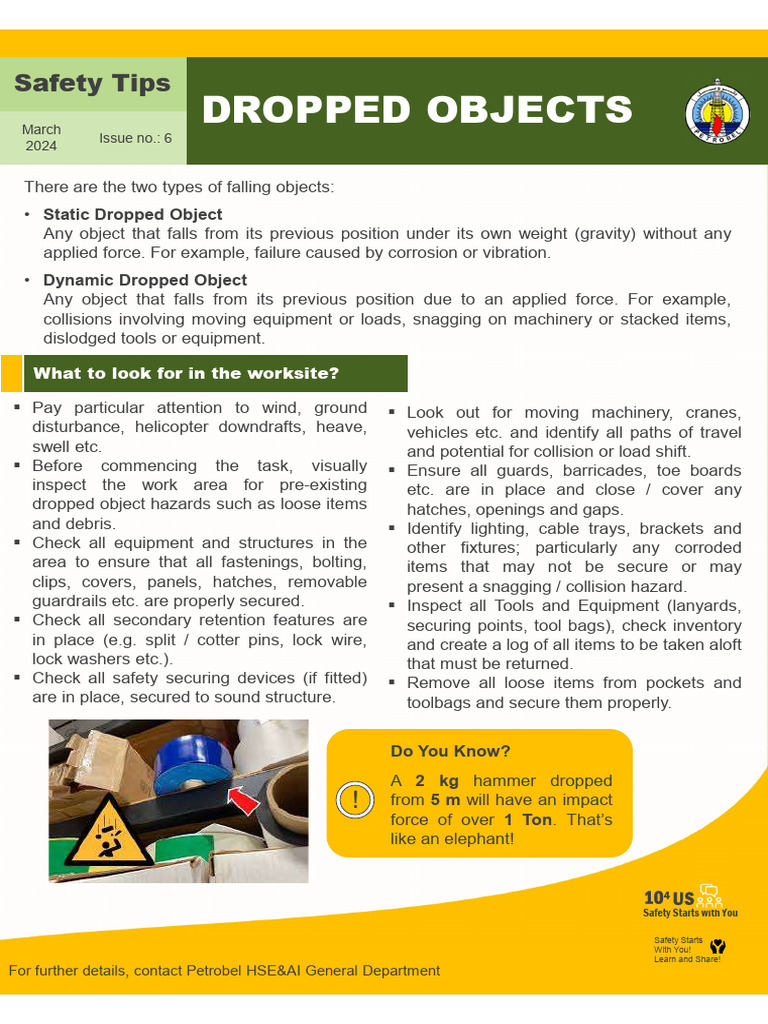 Dropped Objects | PDF