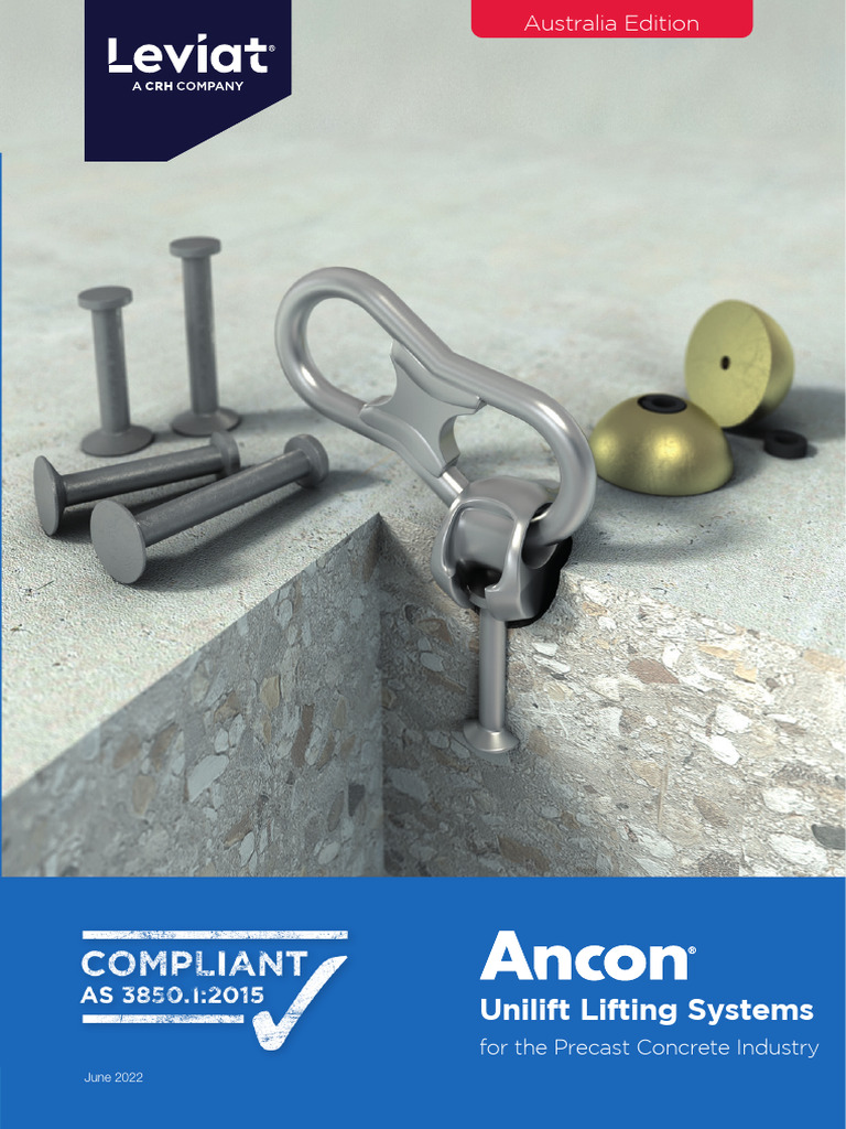 Ancon Unilift Lifting Systems | PDF | Anchor | Precast Concrete