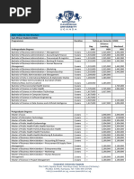 Victoria University Uganda Fees 2023/24 | PDF | Bachelor's Degree ...