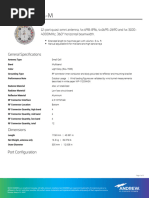 FFVV-65C-R3-V1 Sector Antenna Specs | PDF | Antenna (Radio ...