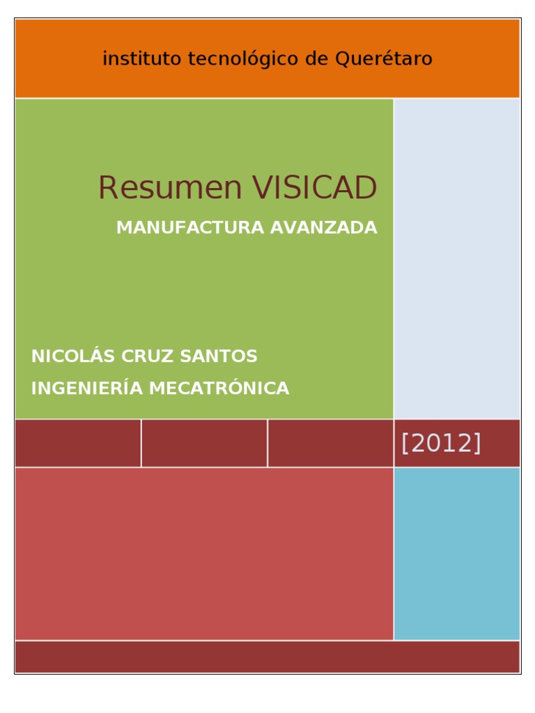 Resumen Visicad | PDF | Curva | Geometría
