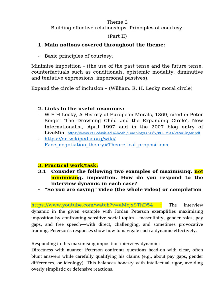 Task 3 Theme 2 (Part 2) Honchar Elvira | PDF | Social Exclusion ...
