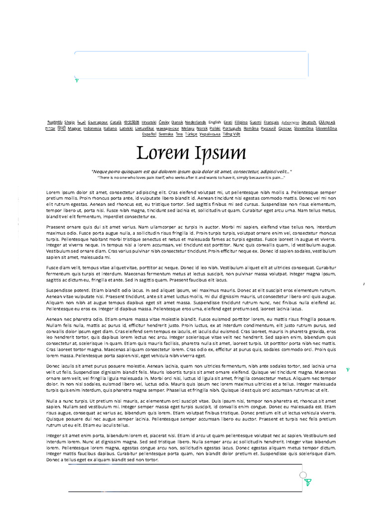 Lorem Ipsum - All The Facts - Lipsum Generator | PDF