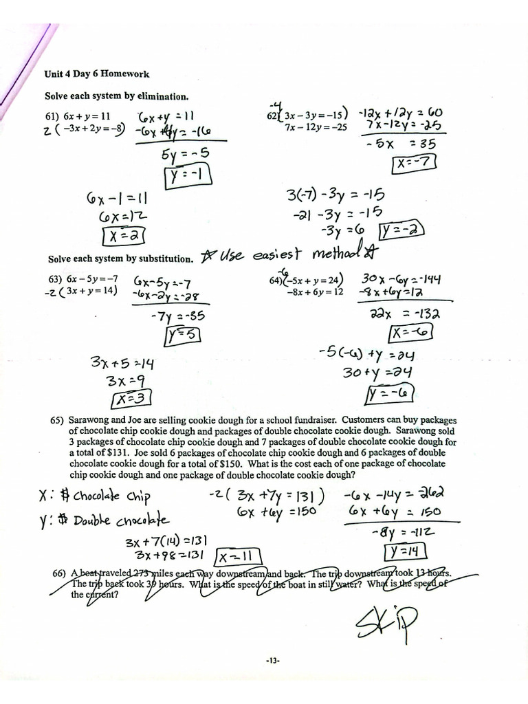 Unit 4 Review KEY | PDF