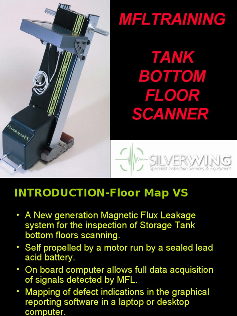 MFL Tank Floor Scanning 2009 | Image Scanner | Equipment