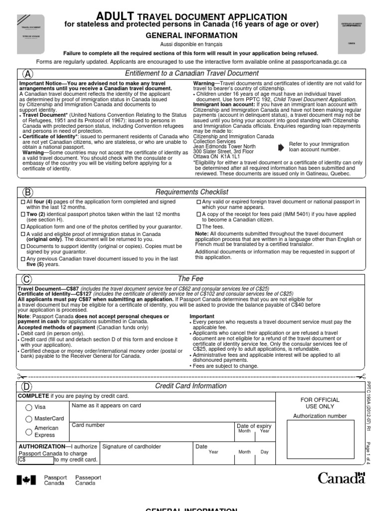 PPTC 190 | PDF | Passport | Identity Document