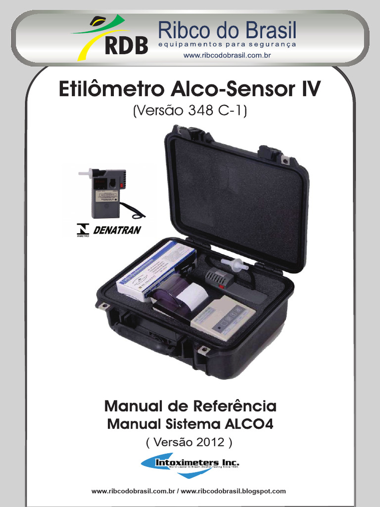 Manual Alco Sensor IV Versao 348 C 1 | PDF