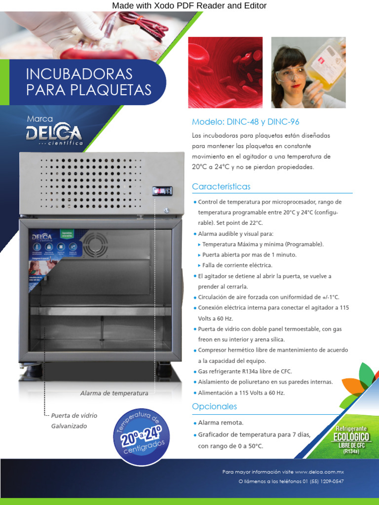 Catalogo Incubadora Presvac | PDF