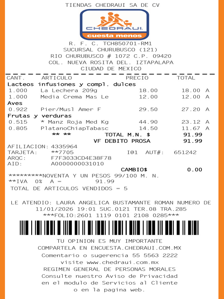 Ticket Digital 26011119010121080285 | PDF