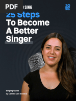 Essential Singing Techniques Guide | PDF | Singing | Vocal Pedagogy