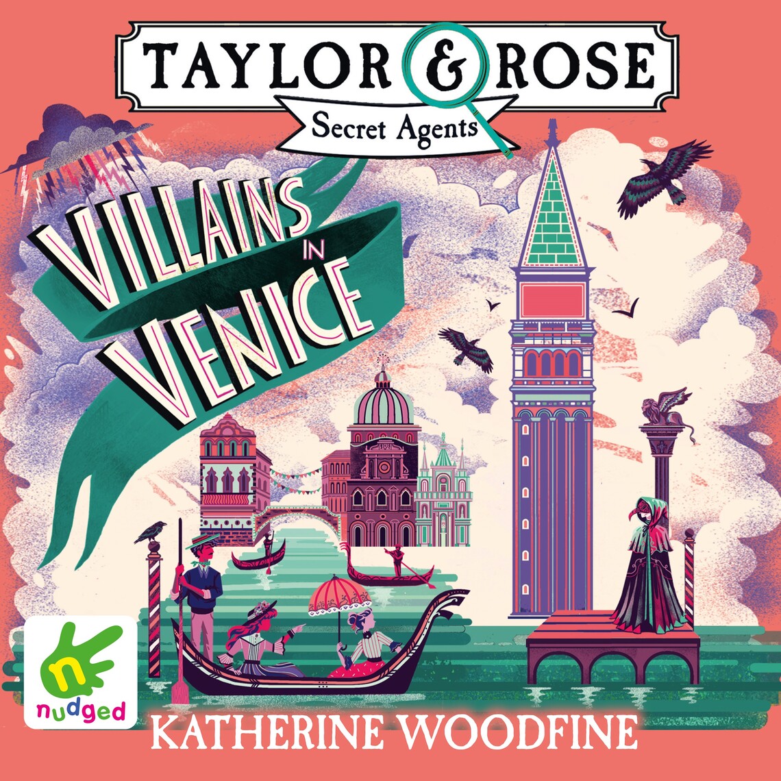 Taylor and Rose Secret Agents Series by Katherine Woodfine - audiobook ...