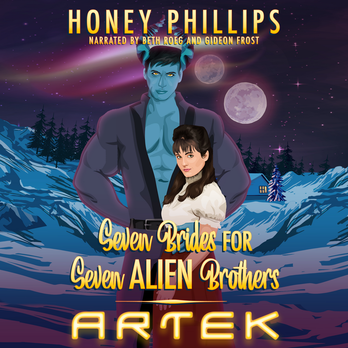 Seven Brides for Seven Alien Brothers Series by Honey Phillips ...