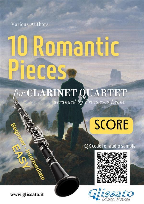 10 Romantic Pieces - Clarinet Quartet Series by Ludwig van Beethoven ...