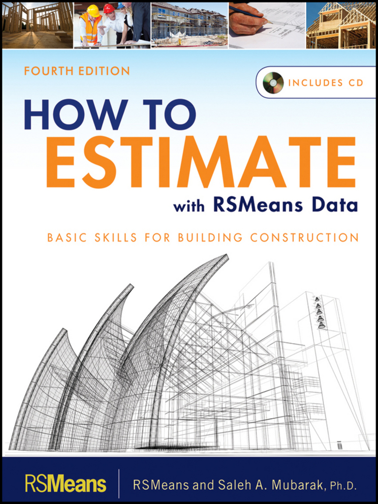 How to Estimate with RSMeans Data by Saleh A. Mubarak, RSMeans (Ebook ...