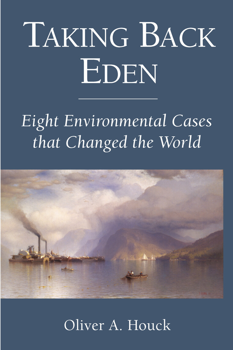 Taking Back Eden by Oliver A. Houck (Ebook) - Read free for 30 days