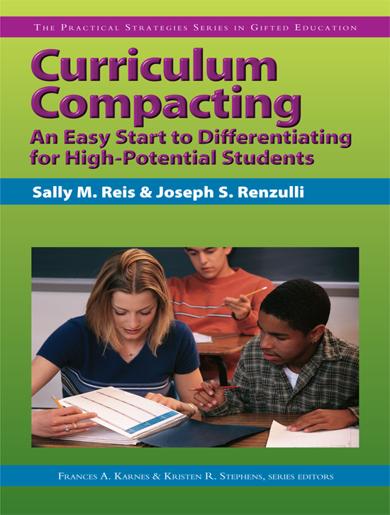 Curriculum Compacting by Sally Reis, Joseph Renzulli, Frances Karnes ...