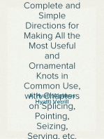 Basic Illustrated Knots For The Outdoors PDF | PDF | Knot | Rope