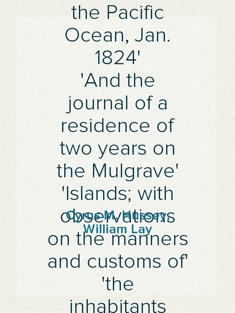A Narrative of the Mutiny, on Board the Ship Globe, of Nantucket, in ...