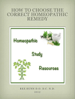 Homeopathic Tips and Technique | PDF | Homeopathy | Medicine