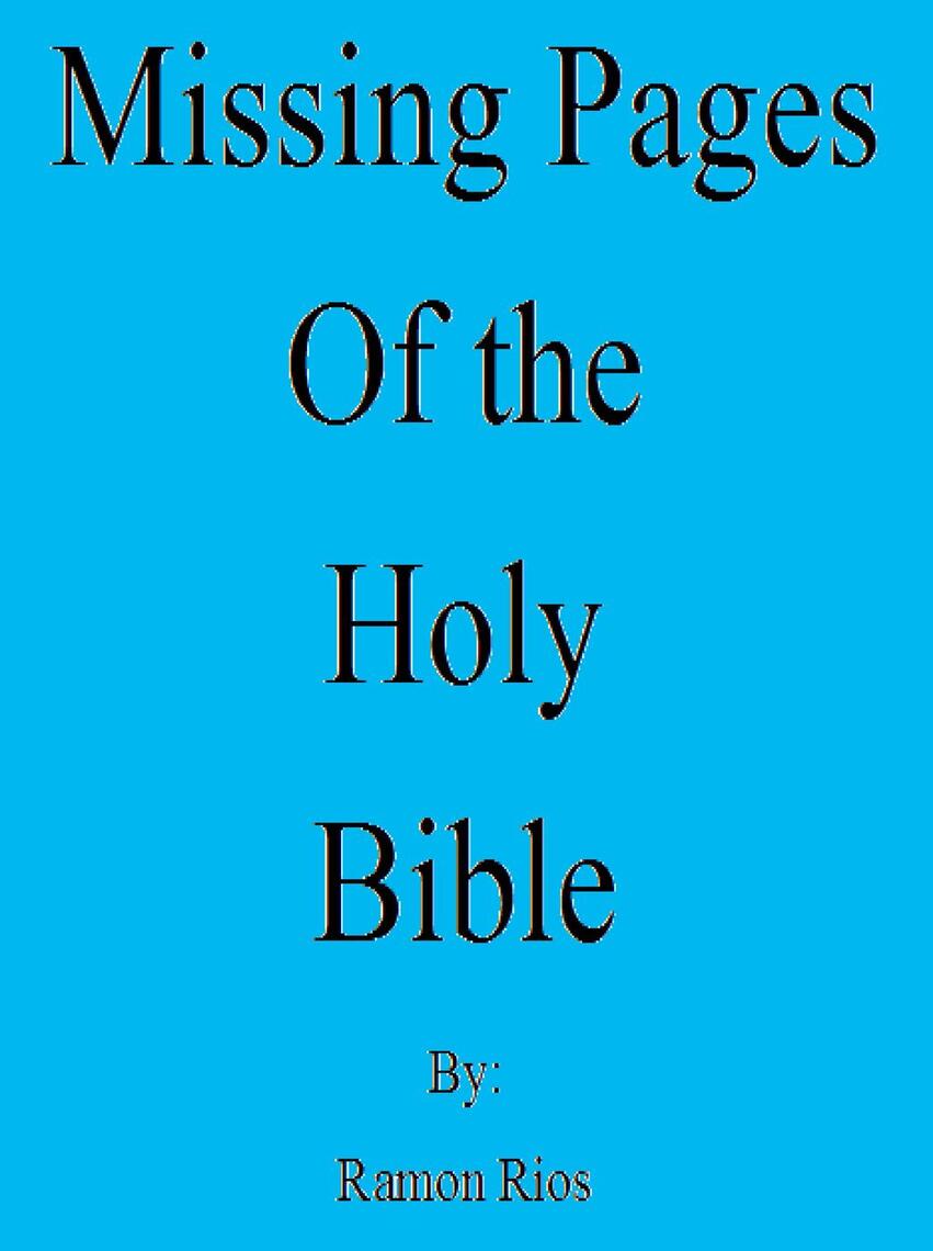 Missing Pages of the Holy Bible by Ramon Rios (Ebook) - Read free for ...