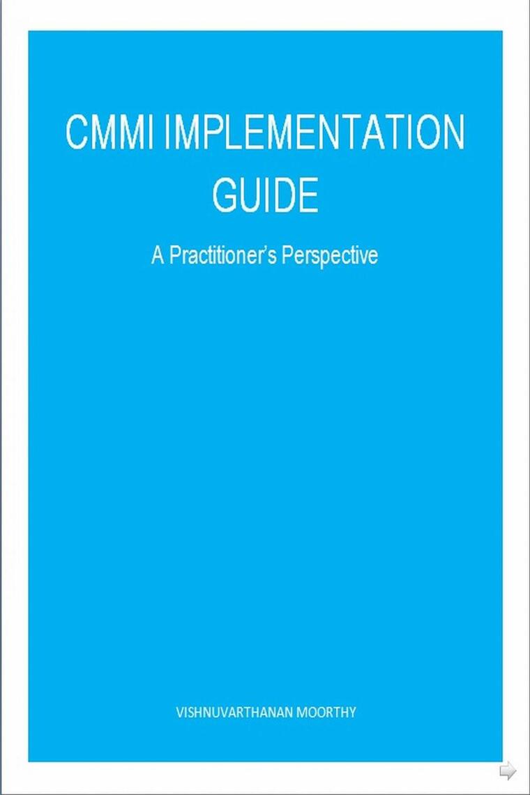 Cmmi Implementation Guide by Vishnuvarthanan Moorthy (Ebook) - Read free for 30 days