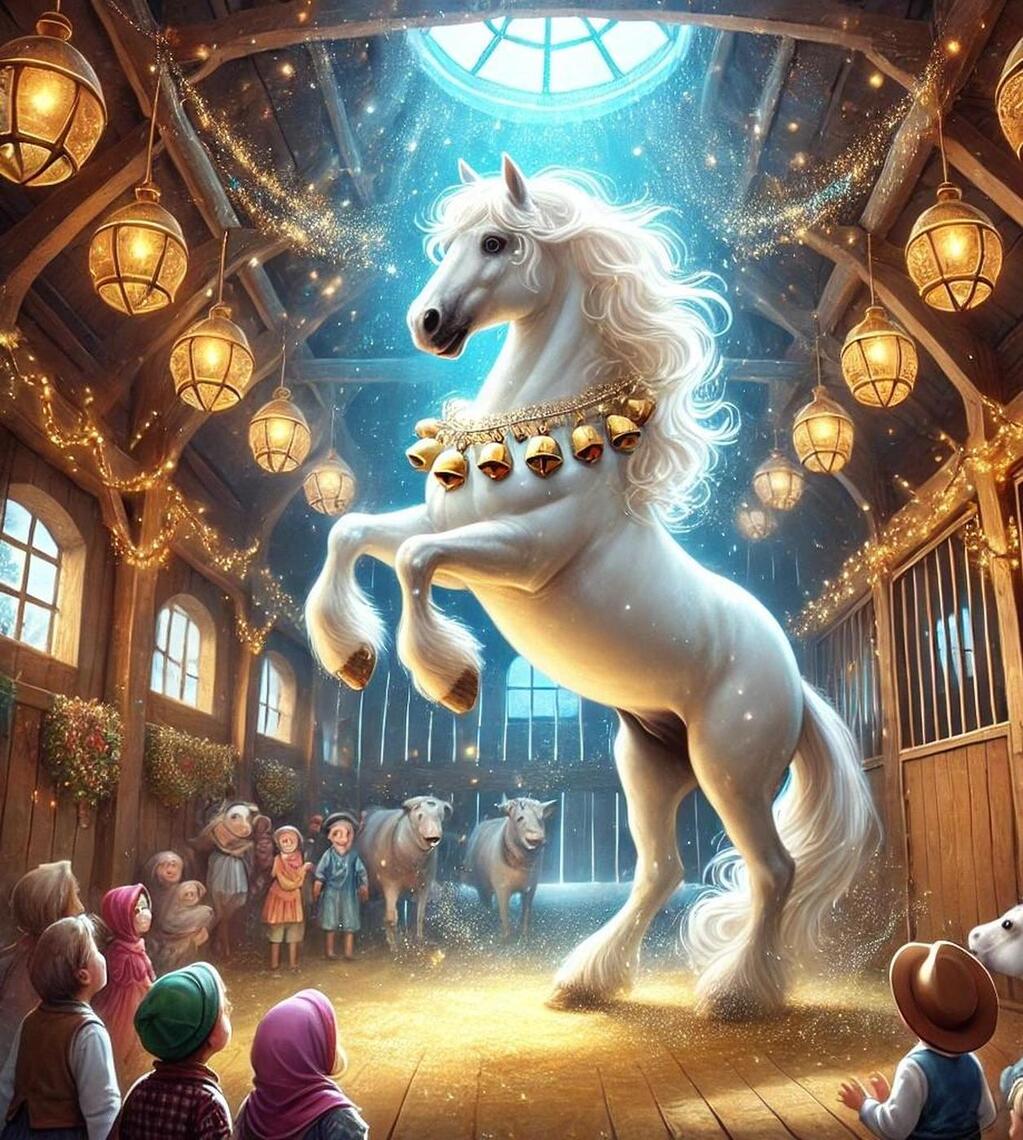 Charlie the Great White Horse and the Story of the Magic Jingle Bells ...