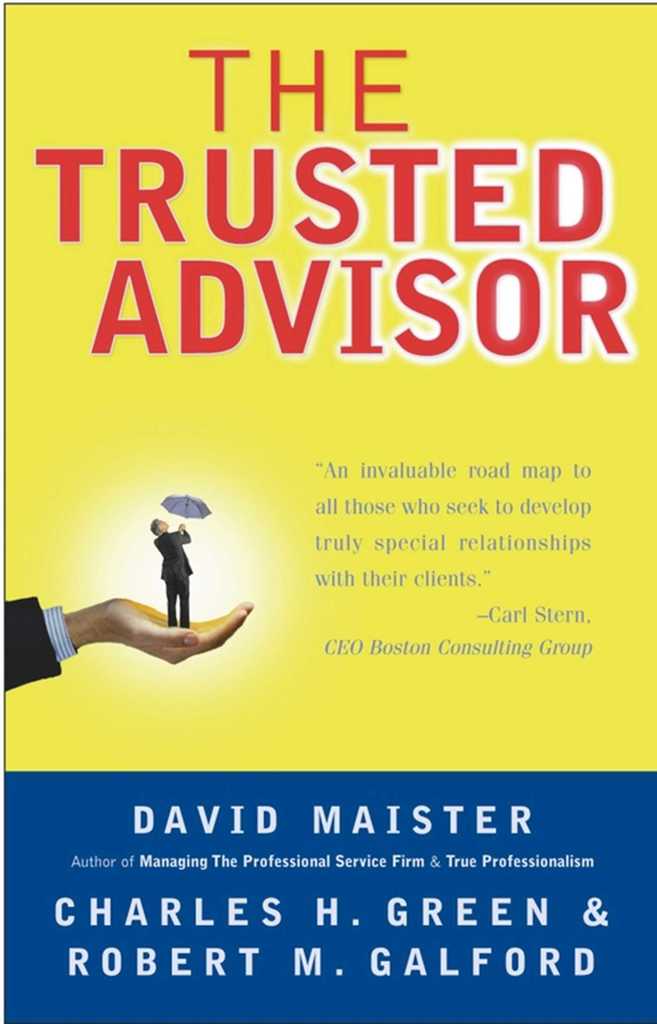 Read The Trusted Advisor Online by David H. Maister, Robert Galford ...