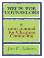 Biblical Counselling Jay e Adams | PDF | Id | Guilt (Emotion)