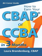 CBAP Assessment Template | PDF | Business Analysis | Systems Science