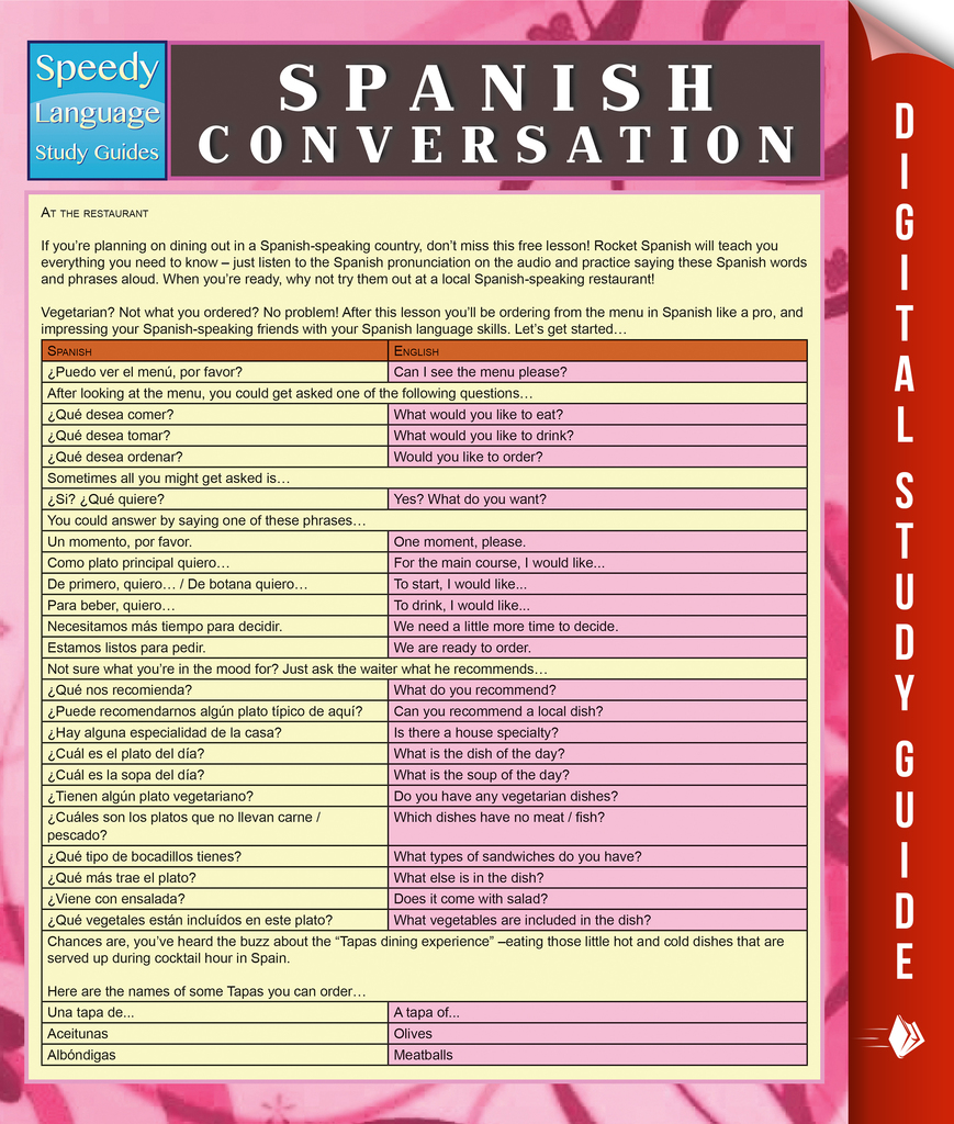 Spanish Conversation by Speedy Publishing (Ebook) - Read free for 30 days